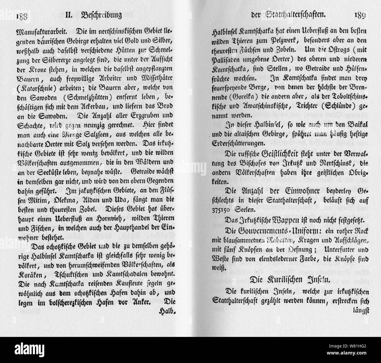 De Übersicht Russ Reich 1787 (JMR Lenz) 095 Stock Photo - Alamy