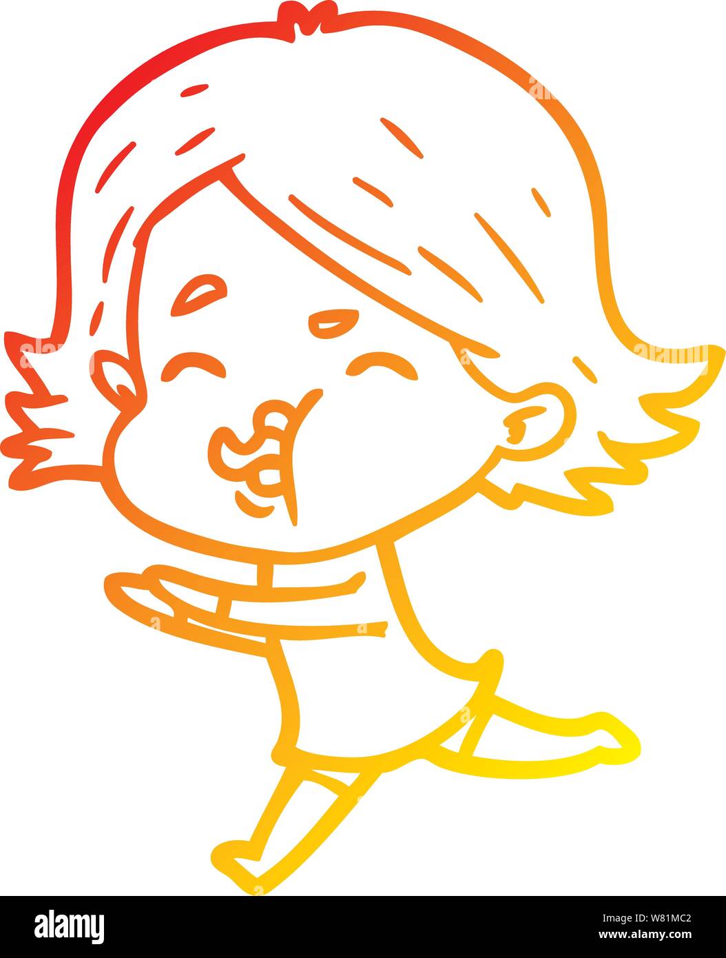 Illustration line drawing pulling hand hi-res stock photography and ...