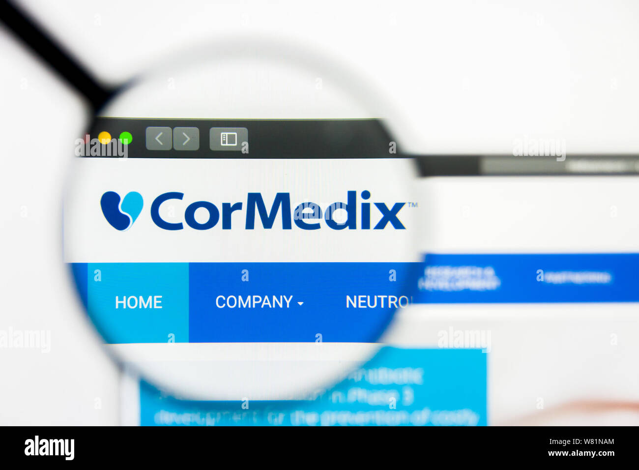 Cormedix logo hi-res stock photography and images - Alamy