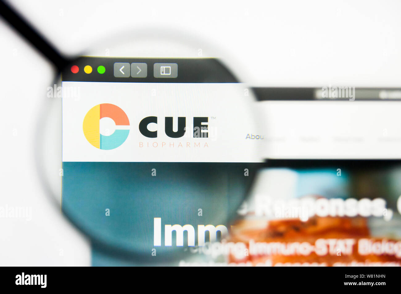Cue technology logo hi-res stock photography and images - Alamy