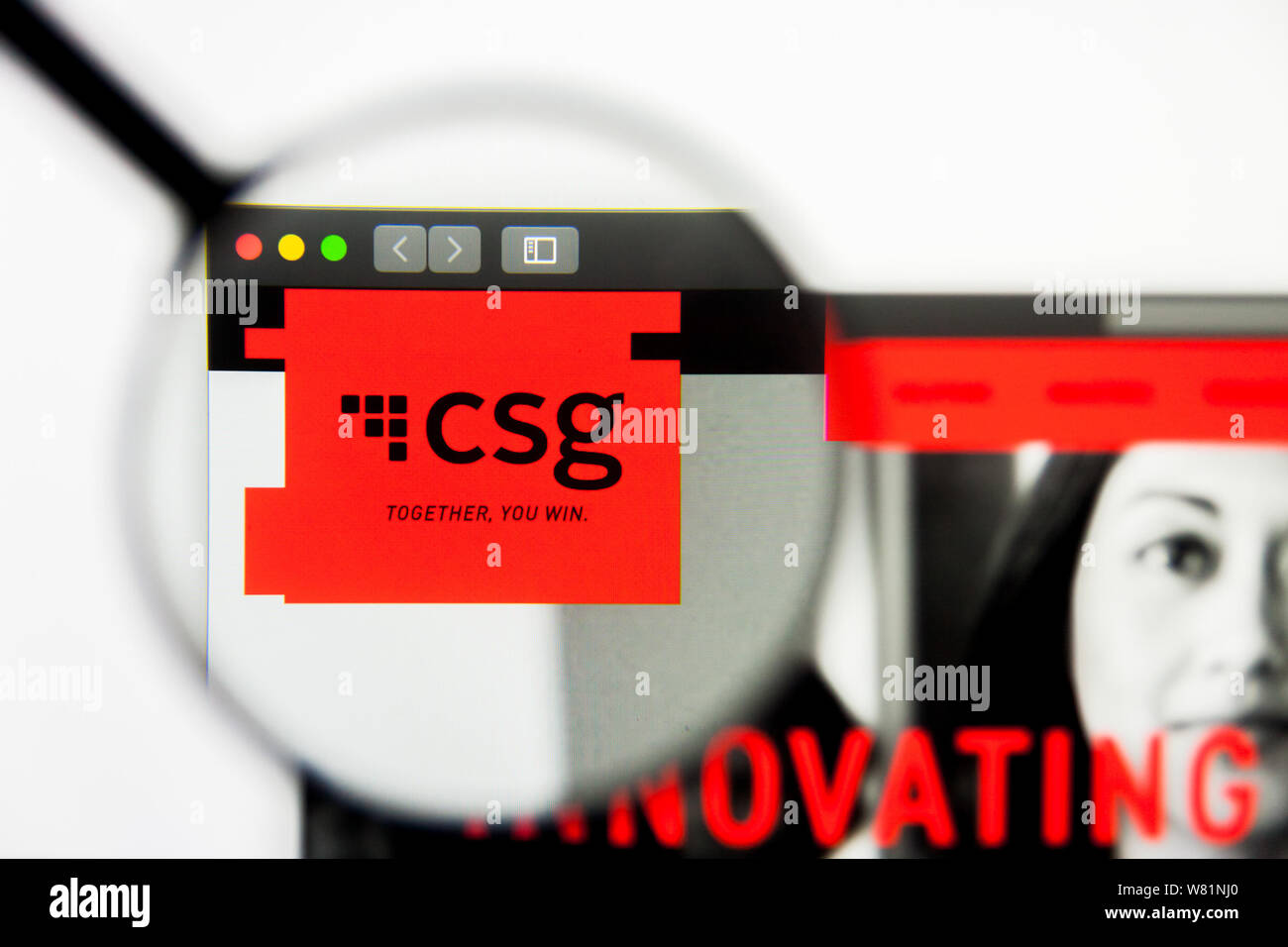 Csg tech logo hi-res stock photography and images - Alamy