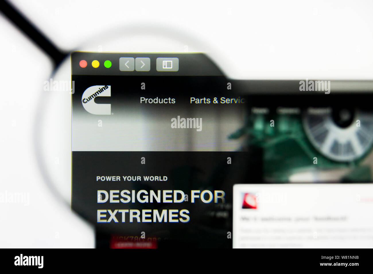 Cummins logo hi-res stock photography and images - Alamy