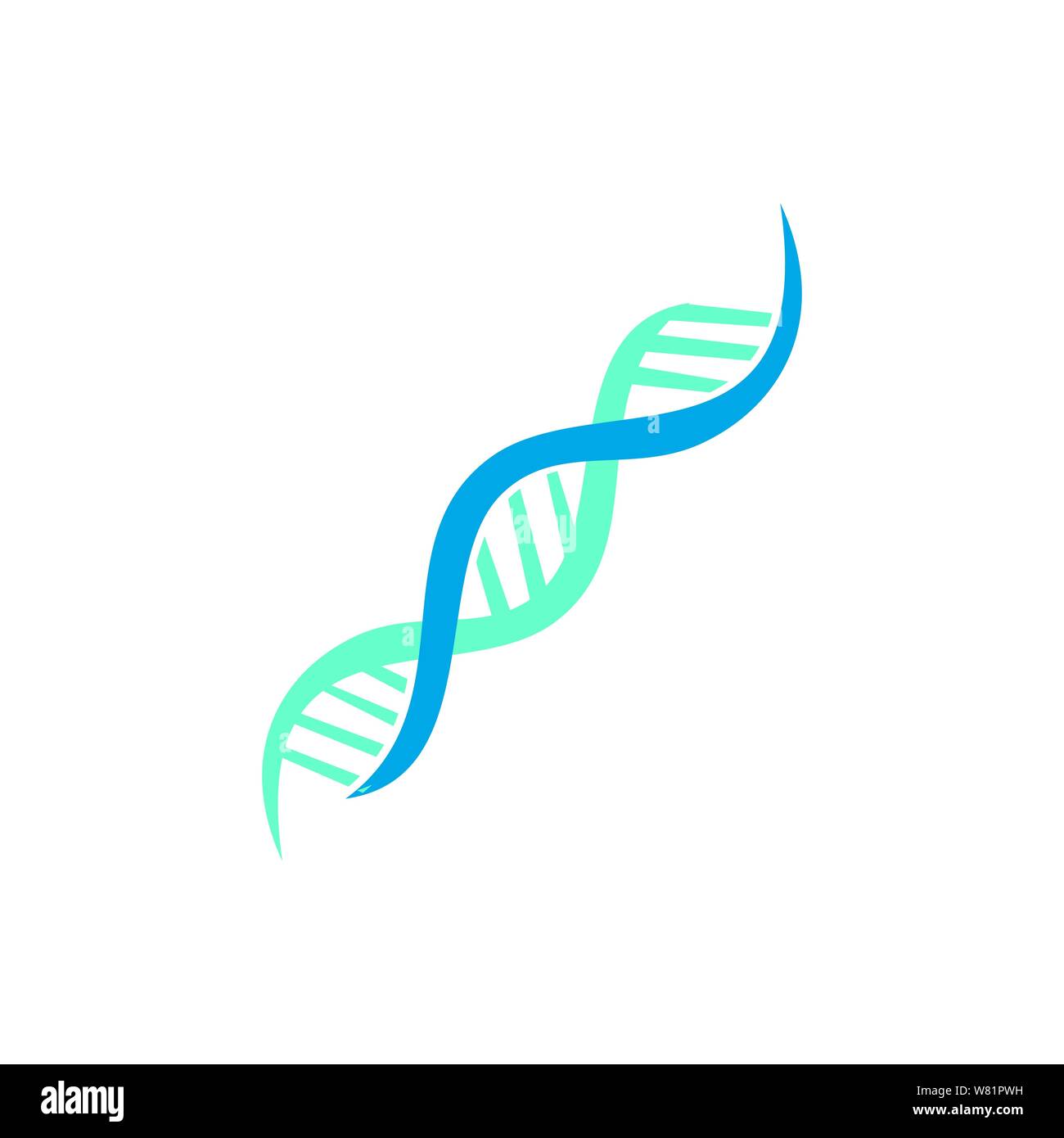 Genetic Health Logo Design Illustration Icon concept Vector Stock ...