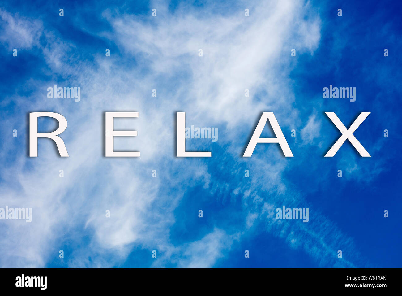Relax text quote design background fine art in high quality prints ...