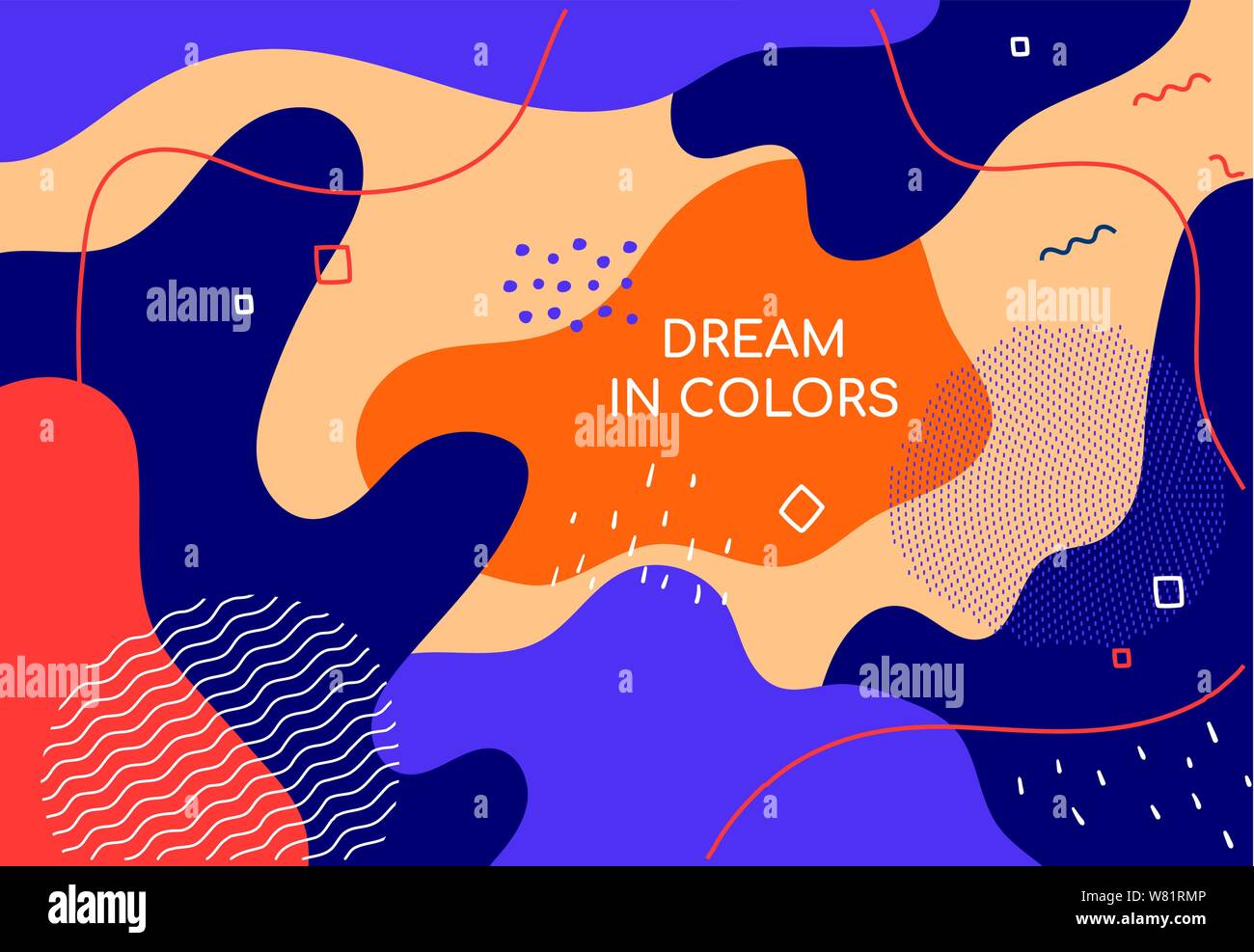 Idea title modern flat web Stock Vector Images - Alamy