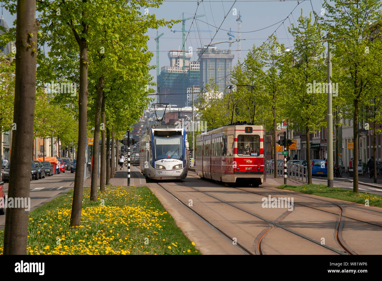 The New Hague City centre under construction. Charles M. Vella/Alamy ...