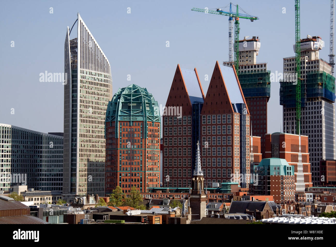 The New Hague City centre under construction. Charles M. Vella/Alamy ...