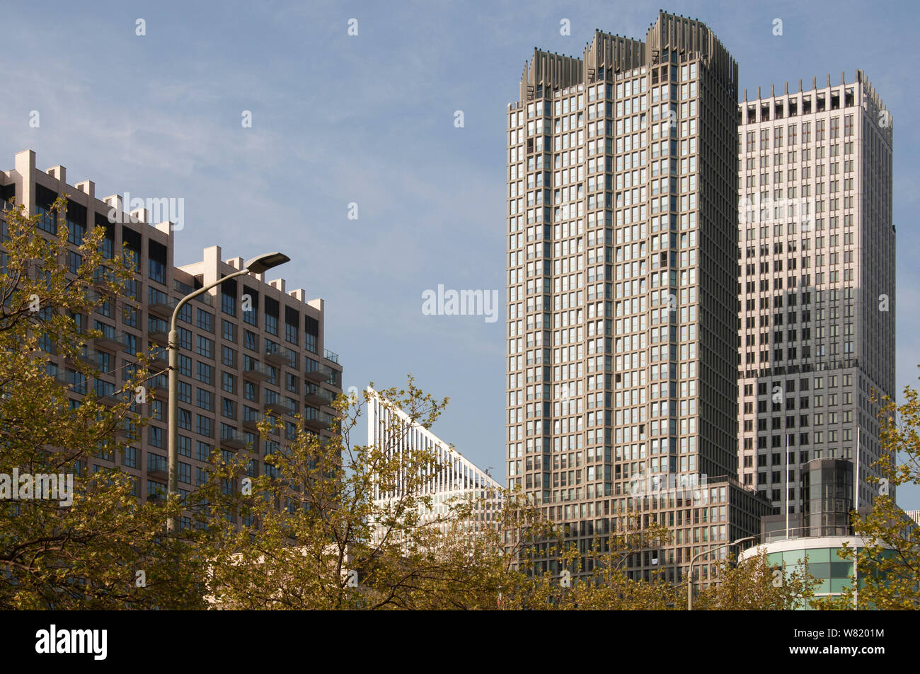The New Hague City centre under construction. Charles M. Vella/Alamy ...