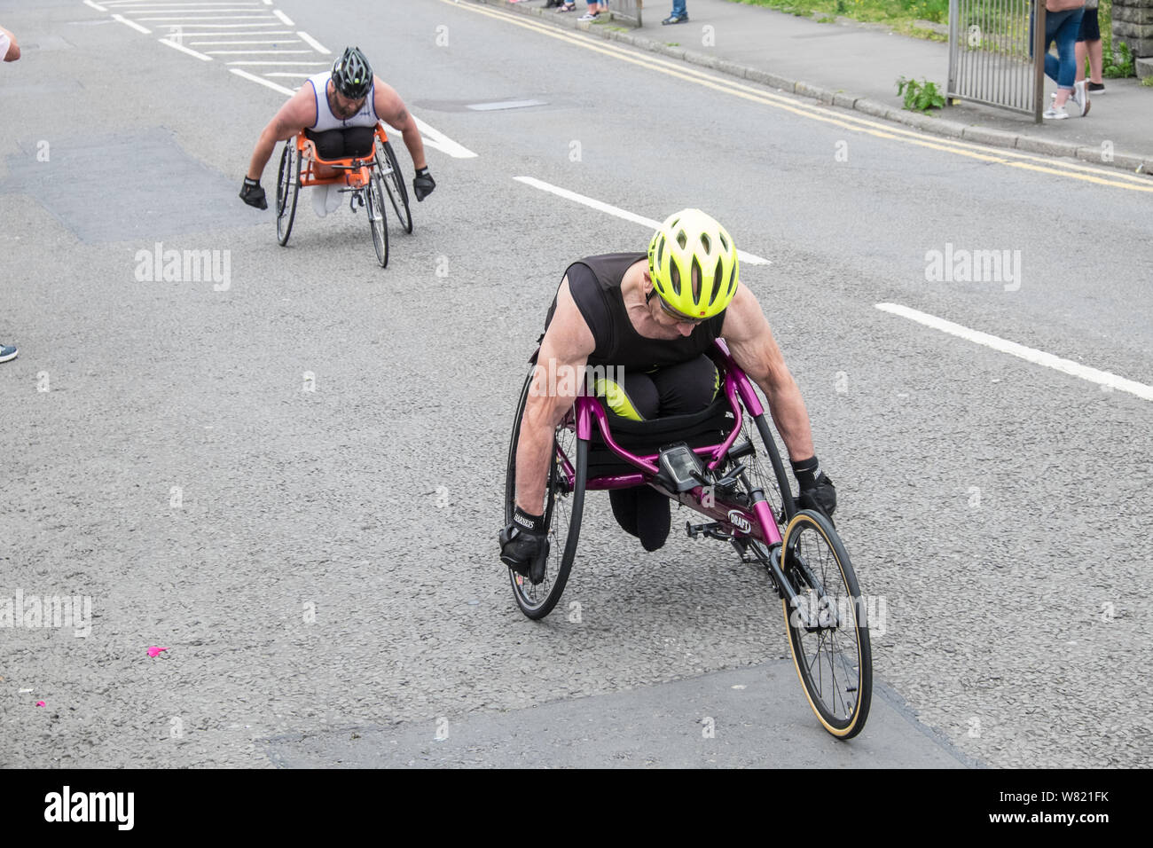 Wheelchair marathon route hi-res stock photography and images - Alamy