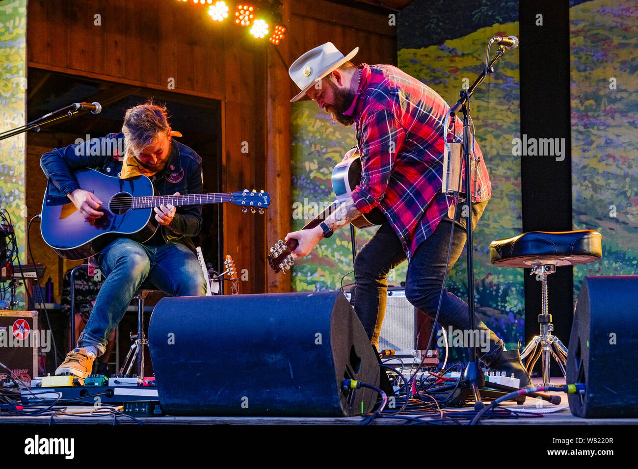 Ryland Moranz and Leeroy Stagger, Canmore Folk Music Festival, Canmore ...