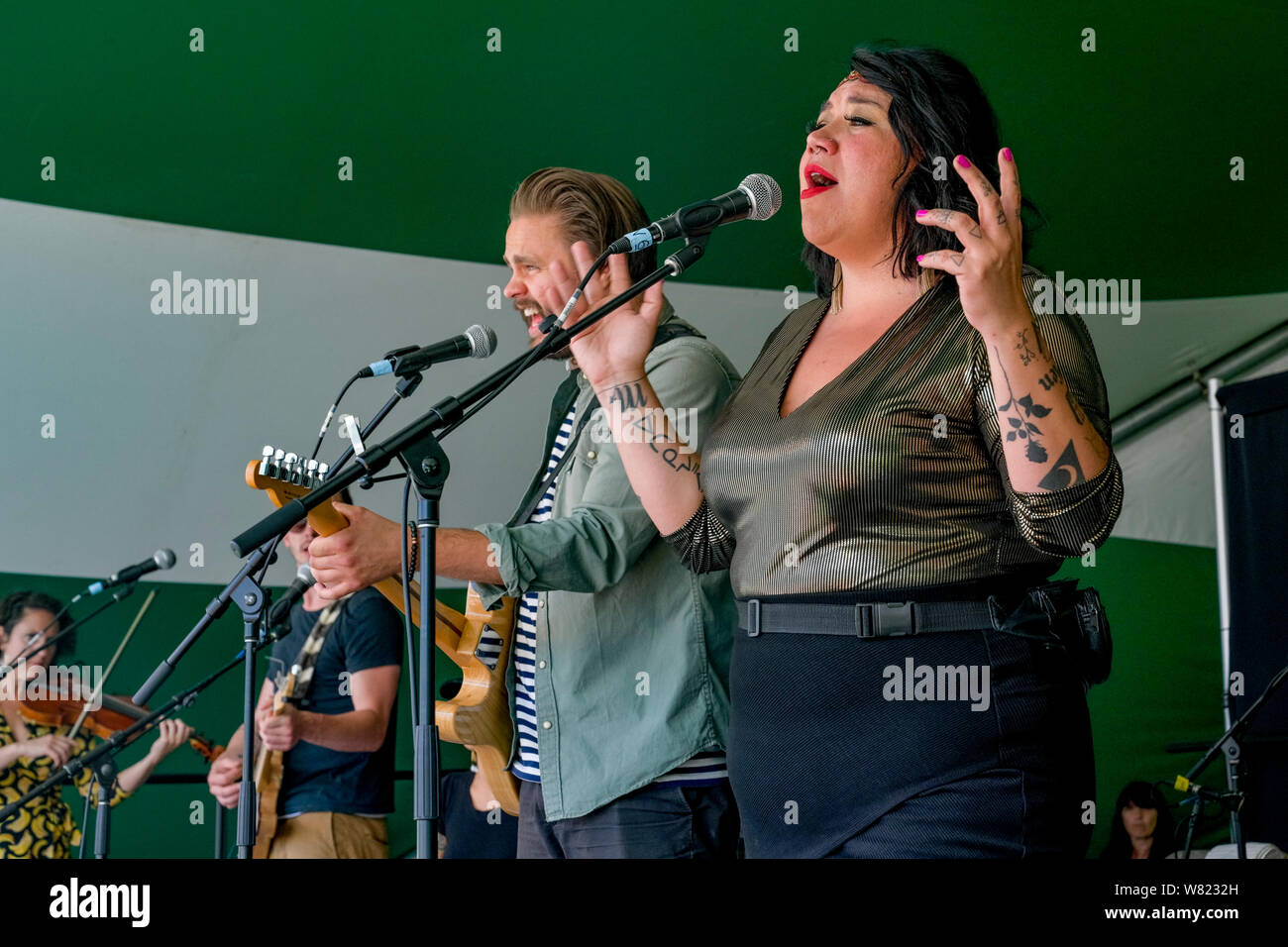 Celeigh Cardinal, Canmore Folk Music Festival, Canmore, Alberta, Canada ...
