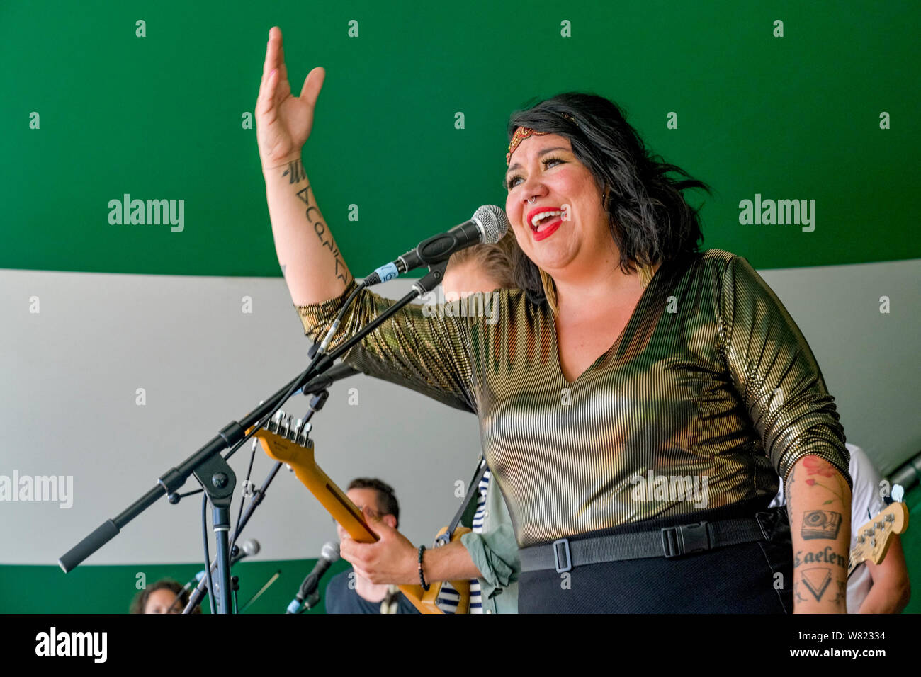 Celeigh Cardinal, Canmore Folk Music Festival, Canmore, Alberta, Canada ...