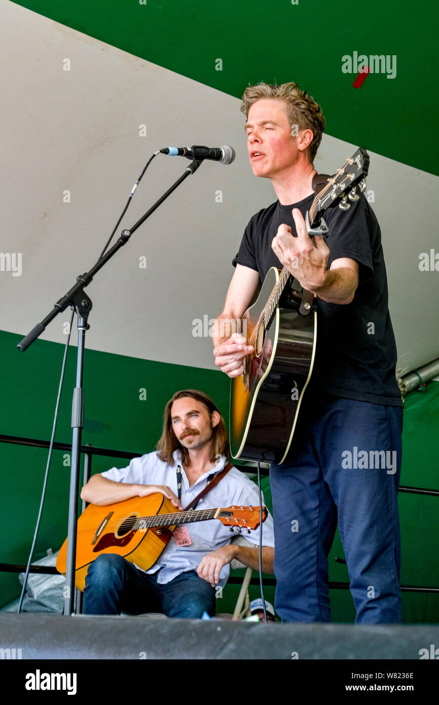 Josh Ritter, Canmore Folk Music Festival, Canmore, Alberta, Canada ...