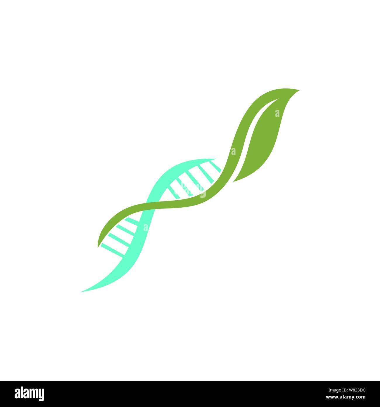 Genetic Health Logo Design Illustration Icon concept Vector Stock ...