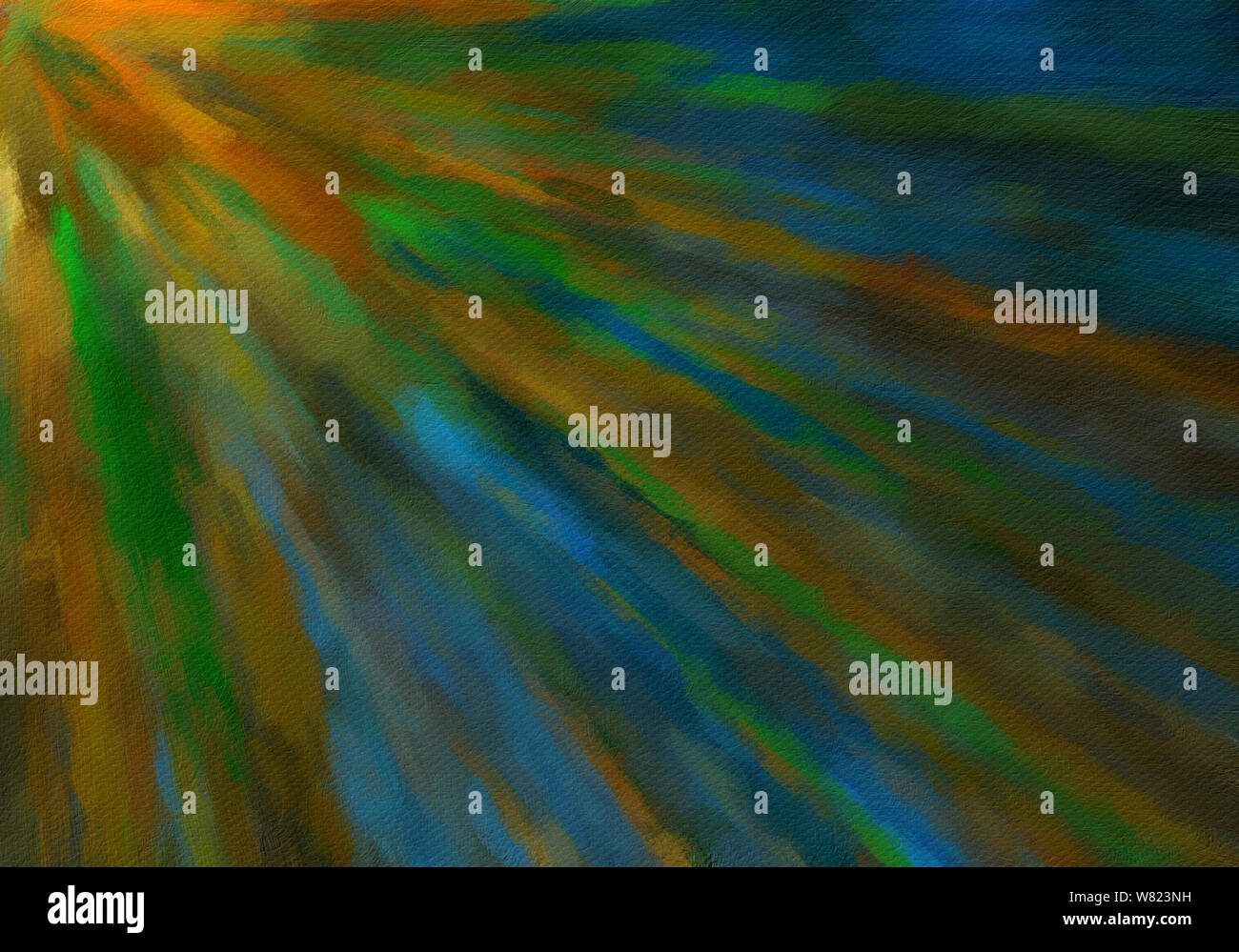 Abstract painting in oil background, splashes of paint on canvas ...