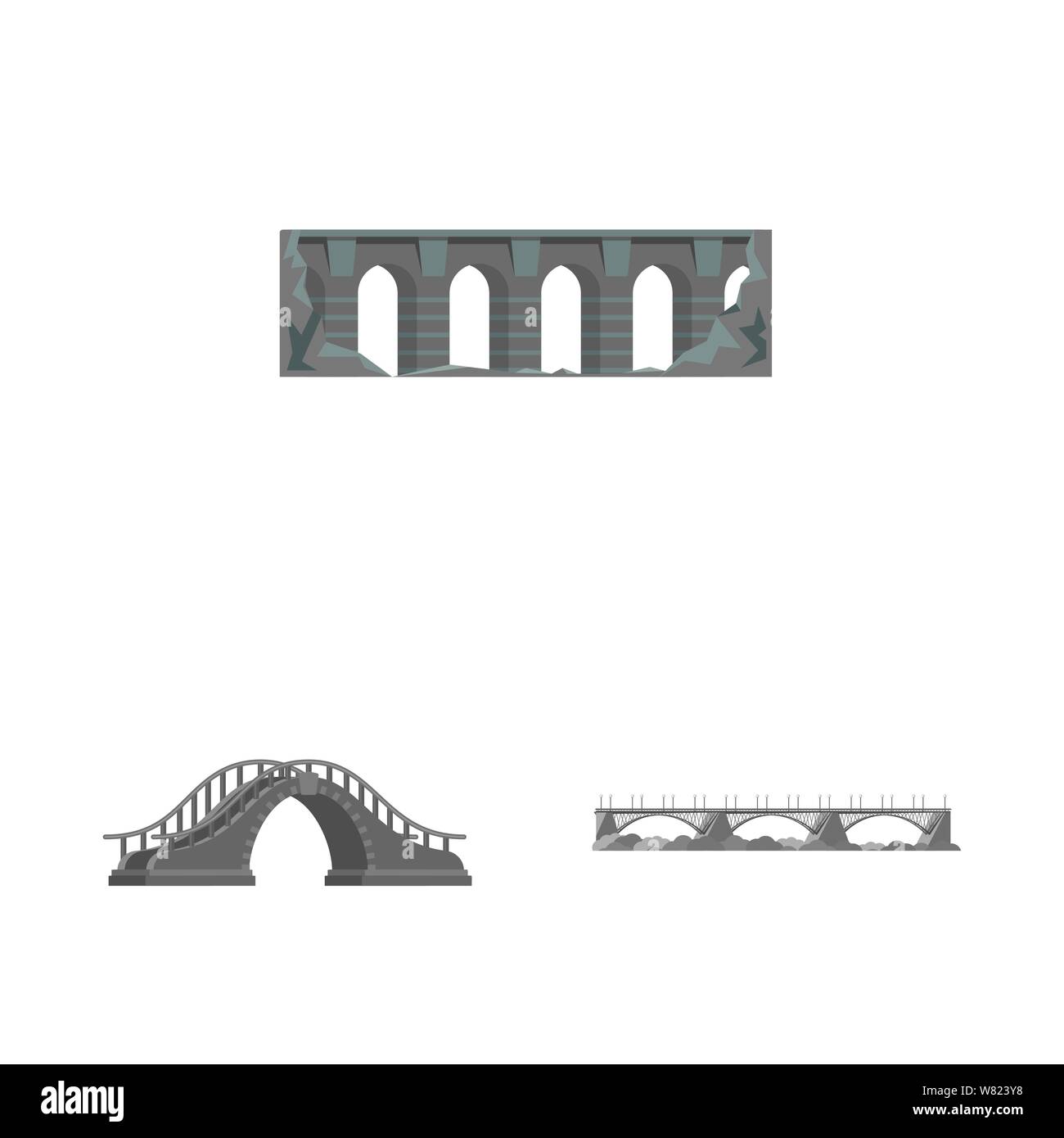 Isolated Object Of Design And Construct Logo Collection Of Design And