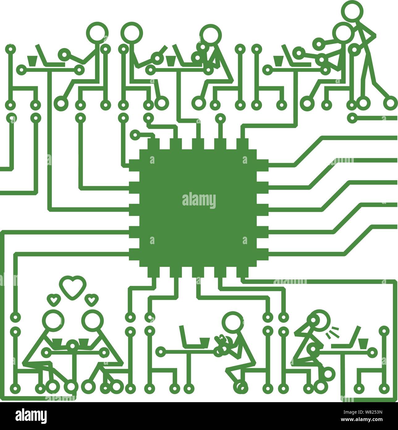 Modes of communication hi-res stock photography and images - Alamy