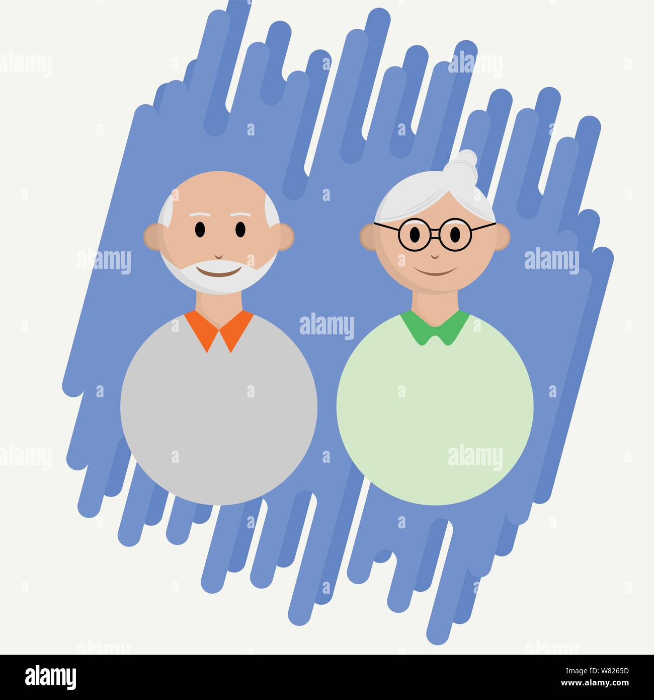 Old indian man face portrait Stock Vector Images - Alamy