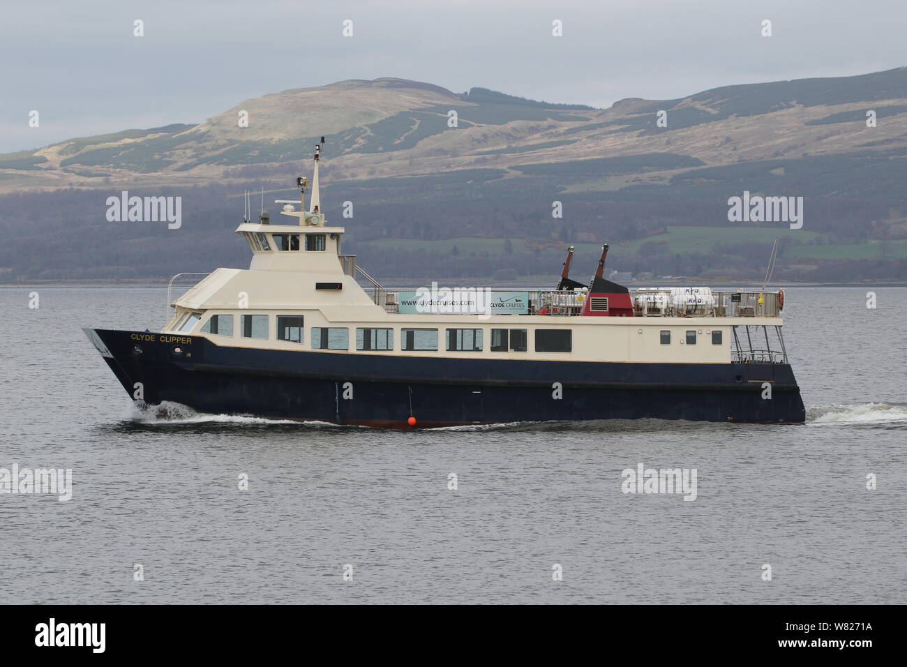 MV Clyde Clipper, a Firth of Clyde-based passenger vessel operated by ...