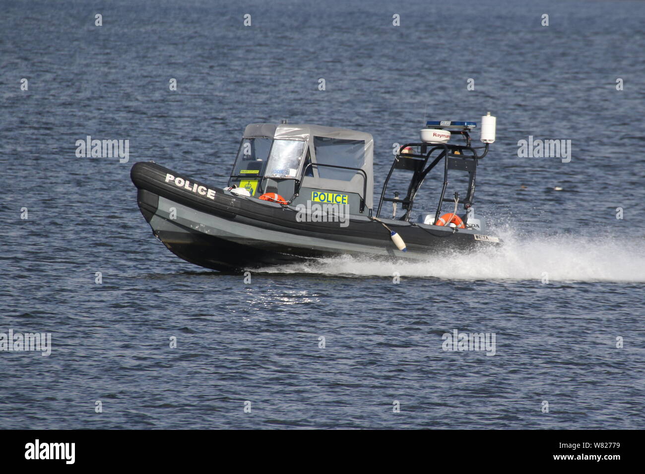 India police boat hi-res stock photography and images - Alamy