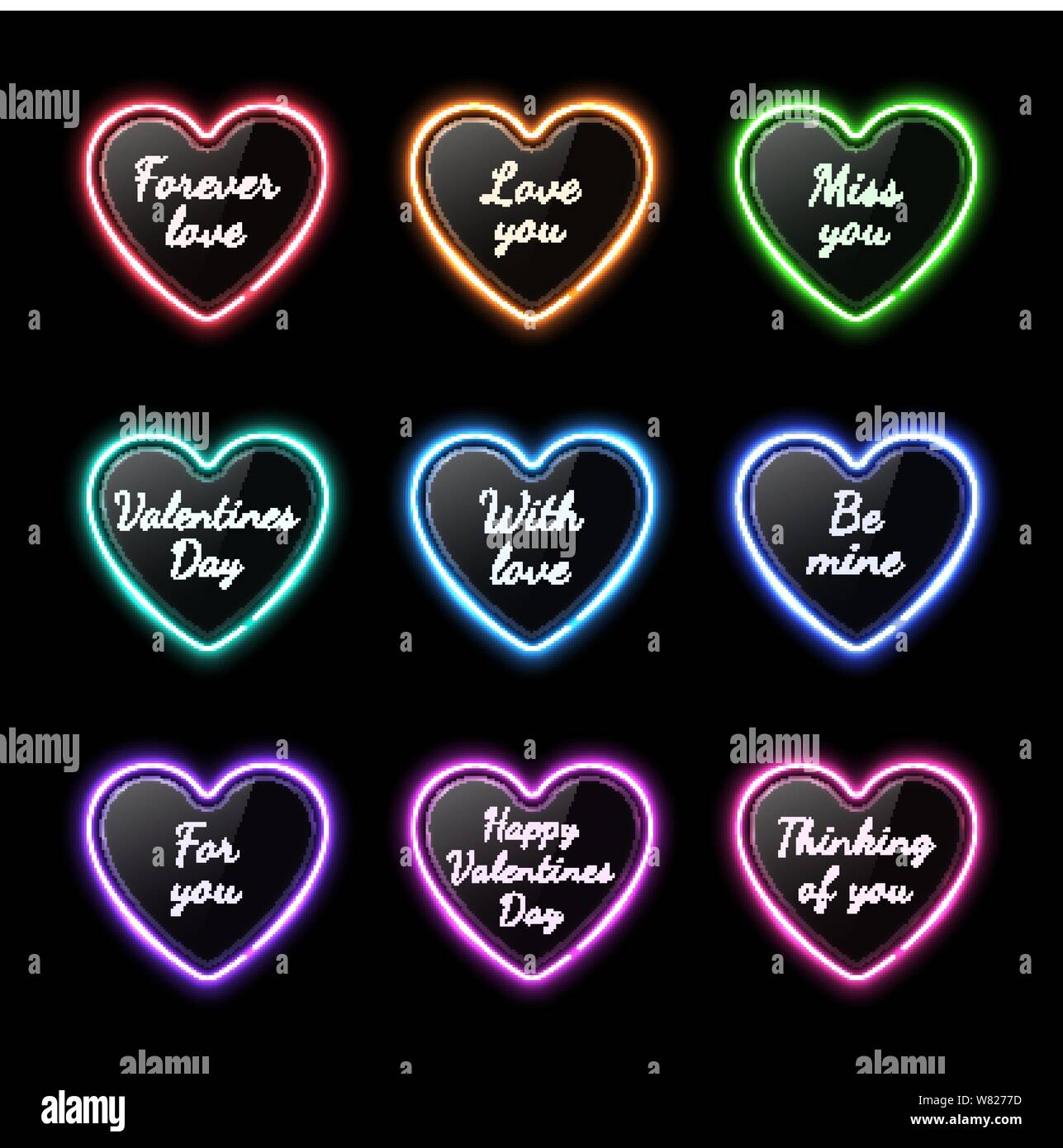 Led Light Wire Stock Vector Images - Alamy