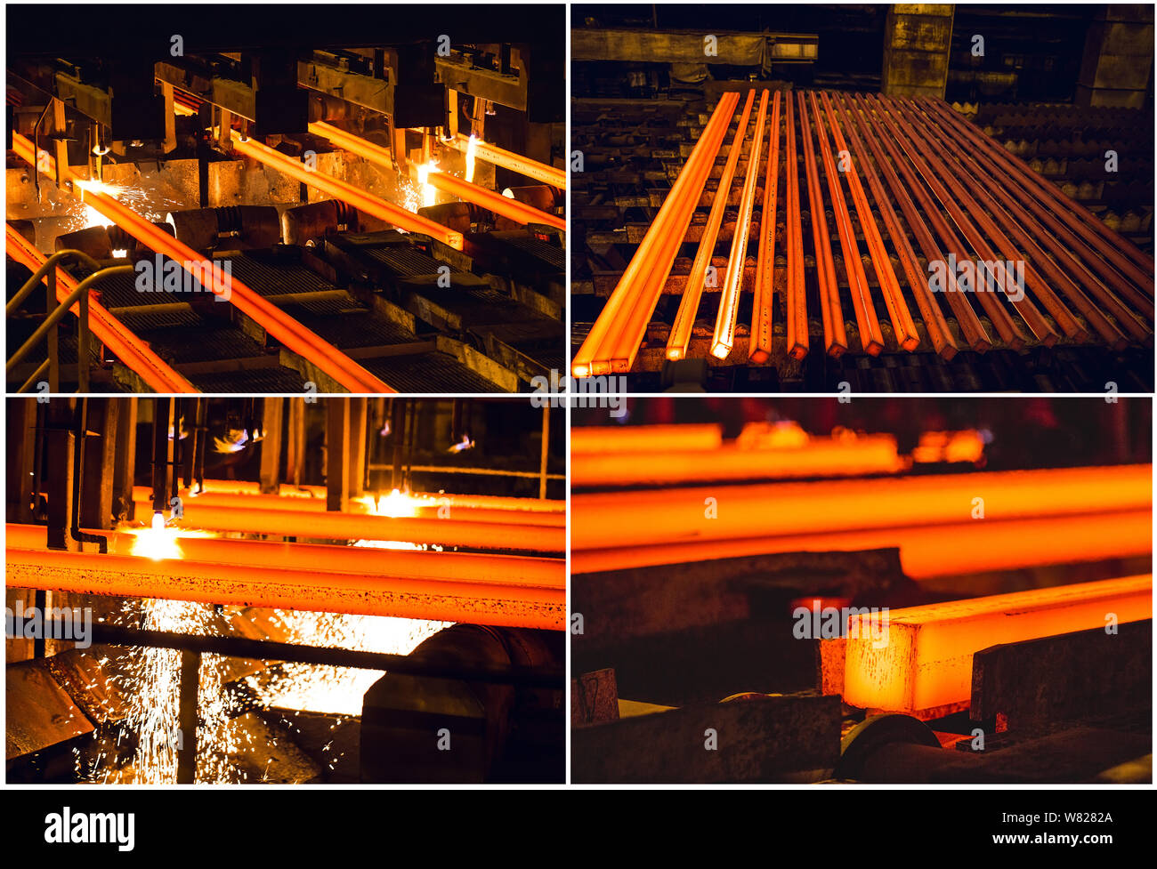 Smoke steel plant Cut Out Stock Images & Pictures - Alamy