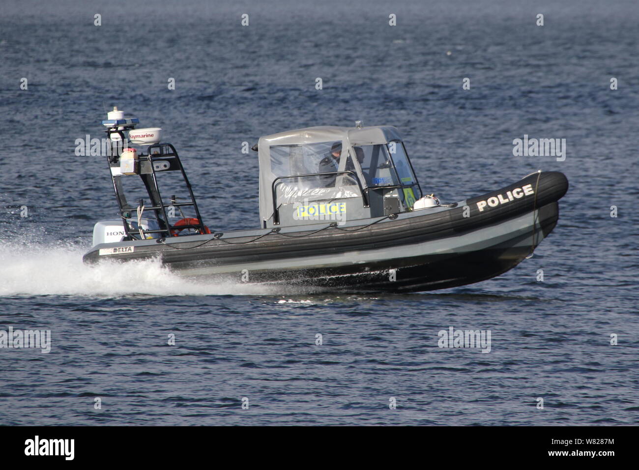 India police boat hi-res stock photography and images - Alamy