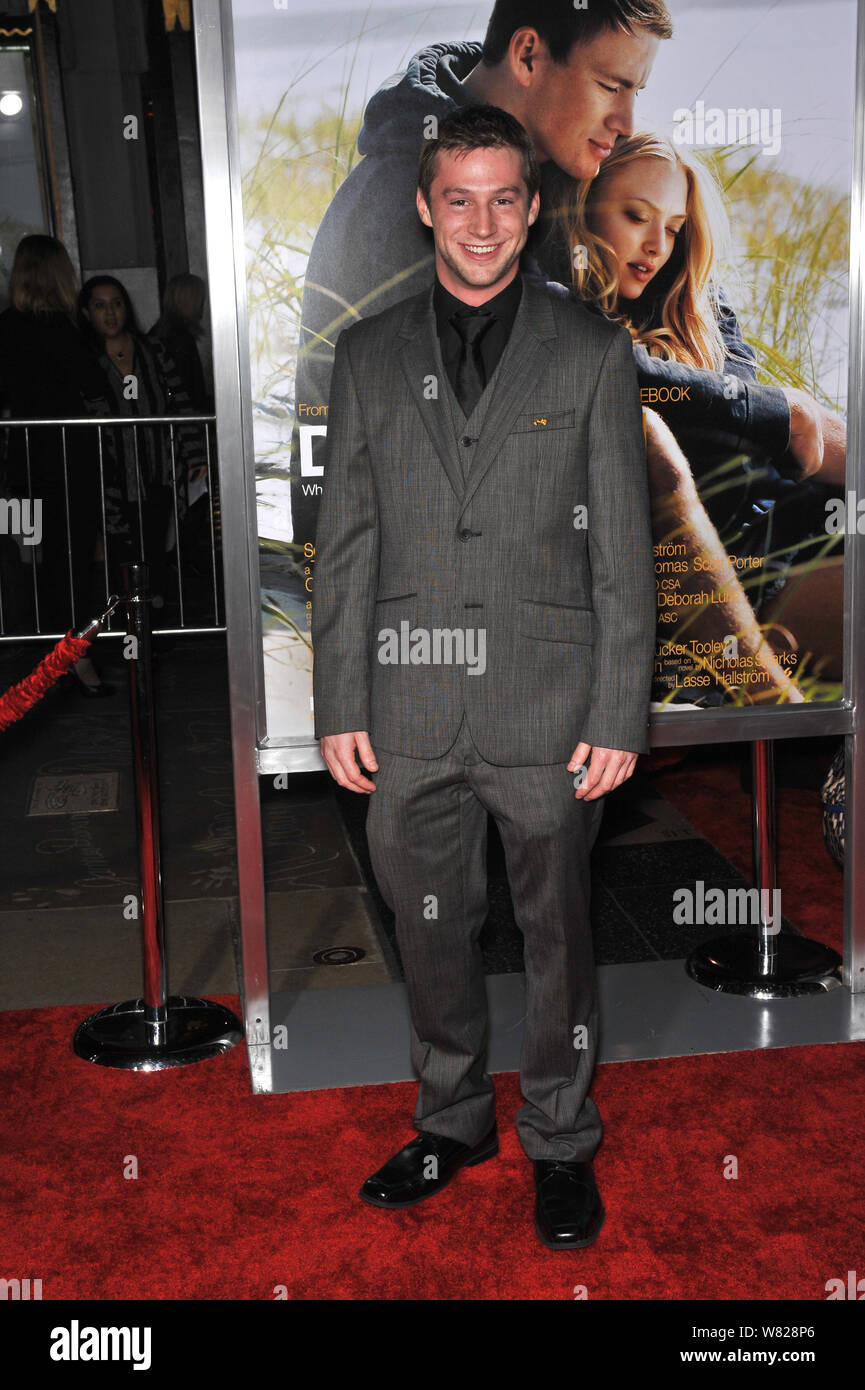 LOS ANGELES, CA. February 01, 2010: Bryce Hayes at the world premiere ...