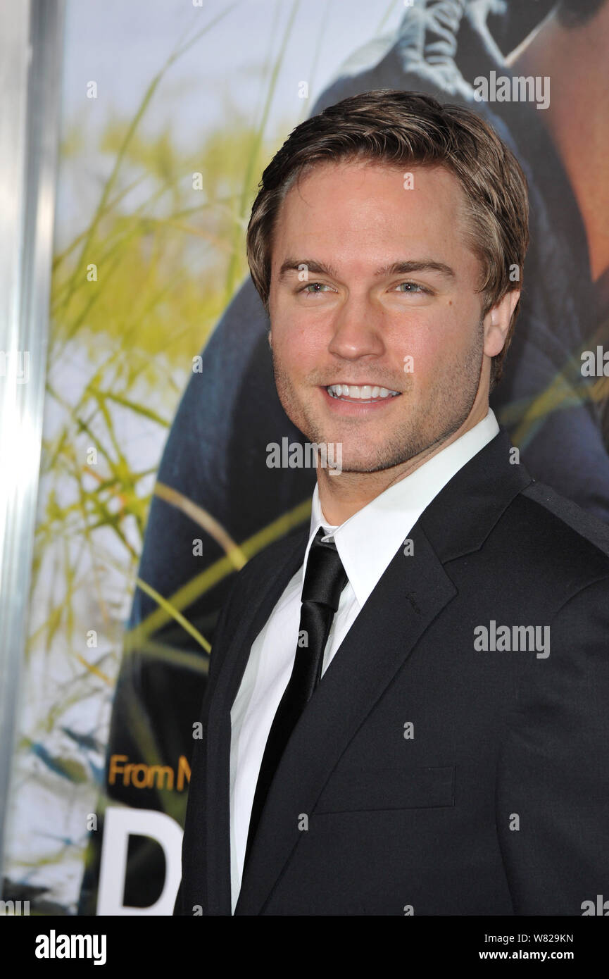LOS ANGELES, CA. February 01, 2010: Scott Porter at the world premiere of his new movie "Dear ...