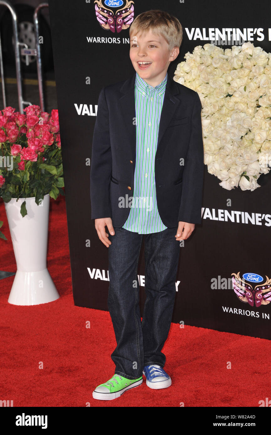 LOS ANGELES, CA. February 08, 2010: Bryce Robinson at the world ...