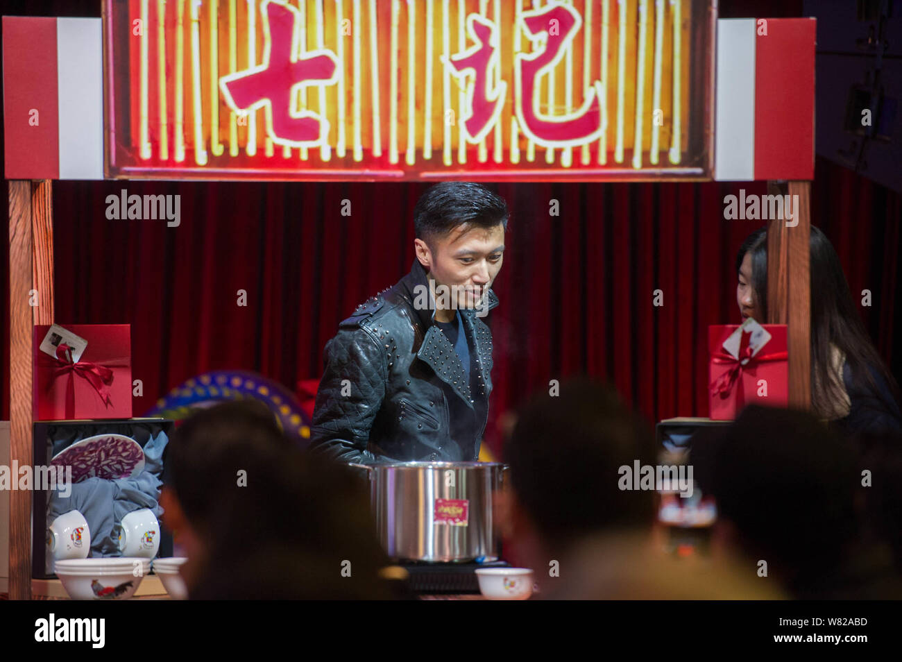 Hong Kong singer and actor Nicholas Tse cooks tangyuan or glutinous ...