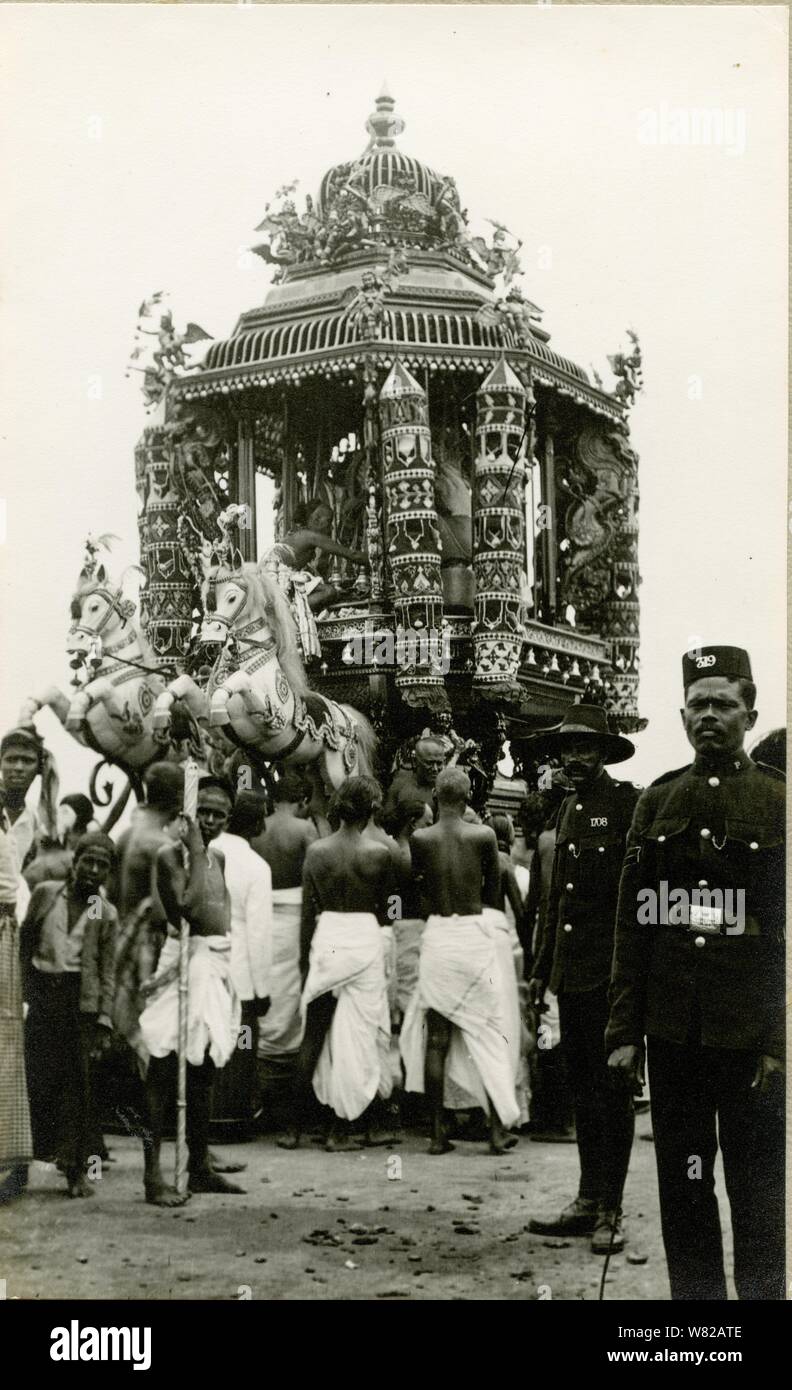 Ceylon, Colombo, Sri Lanka. People, festivals, Dagoba and other Temples ...
