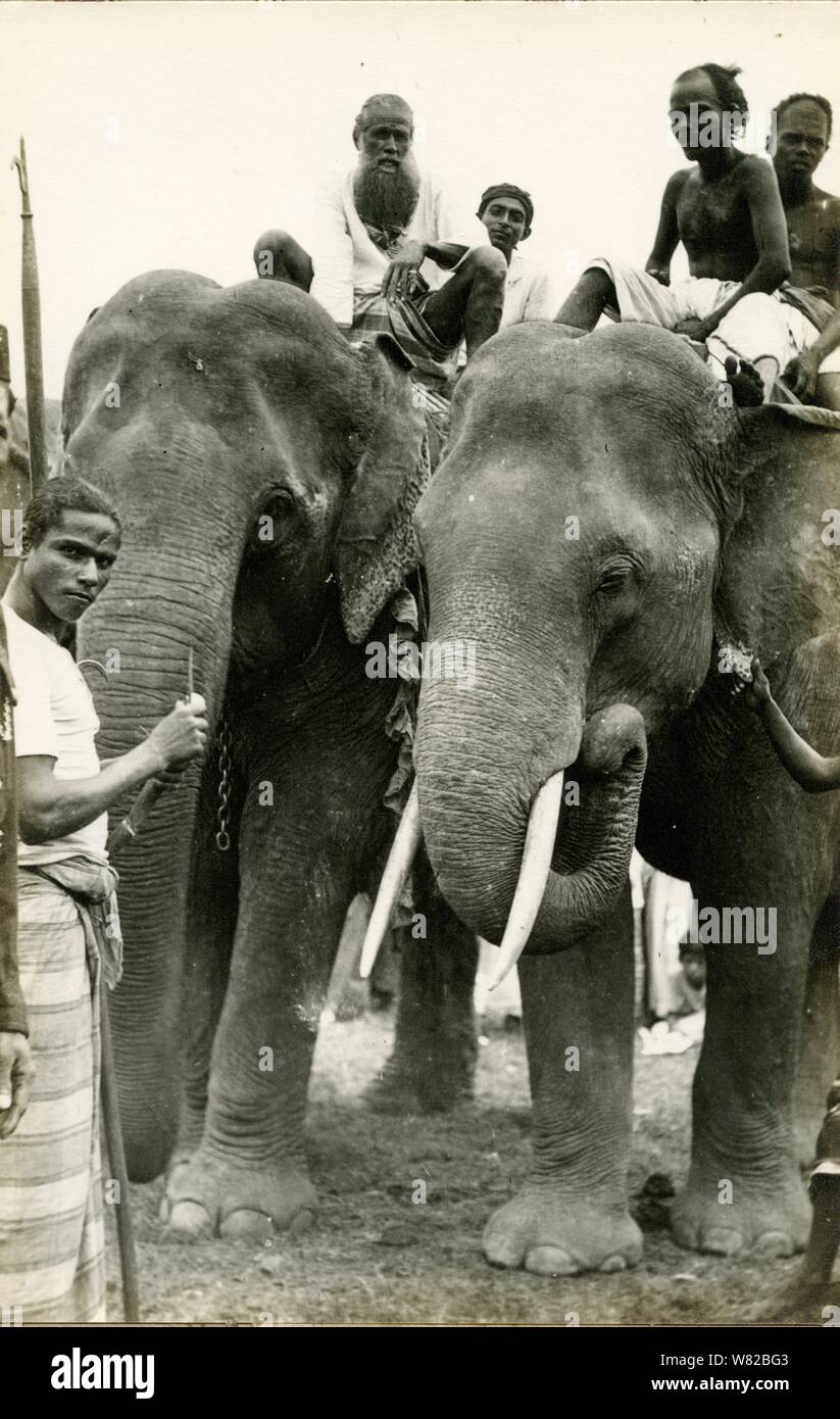 Ceylon, Colombo, Sri Lanka. People, festivals, Dagoba and other Temples ...