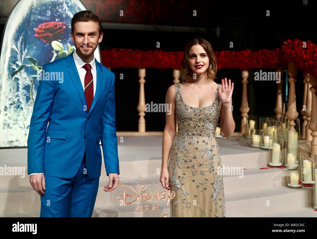 British actress Emma Watson, right, and English actor Daniel Jonathan ...