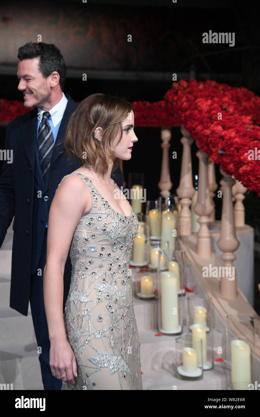 British actress Emma Watson attends a premiere event for her new movie ...