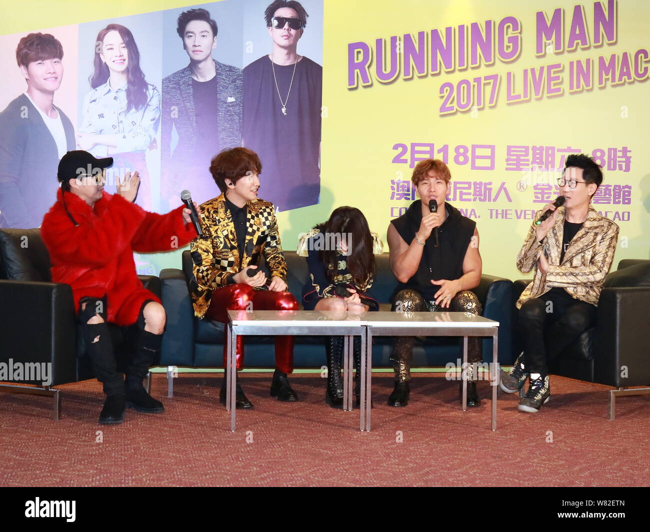 (From left) South Korean entertainer Ha Dong-hoon, better known by his ...