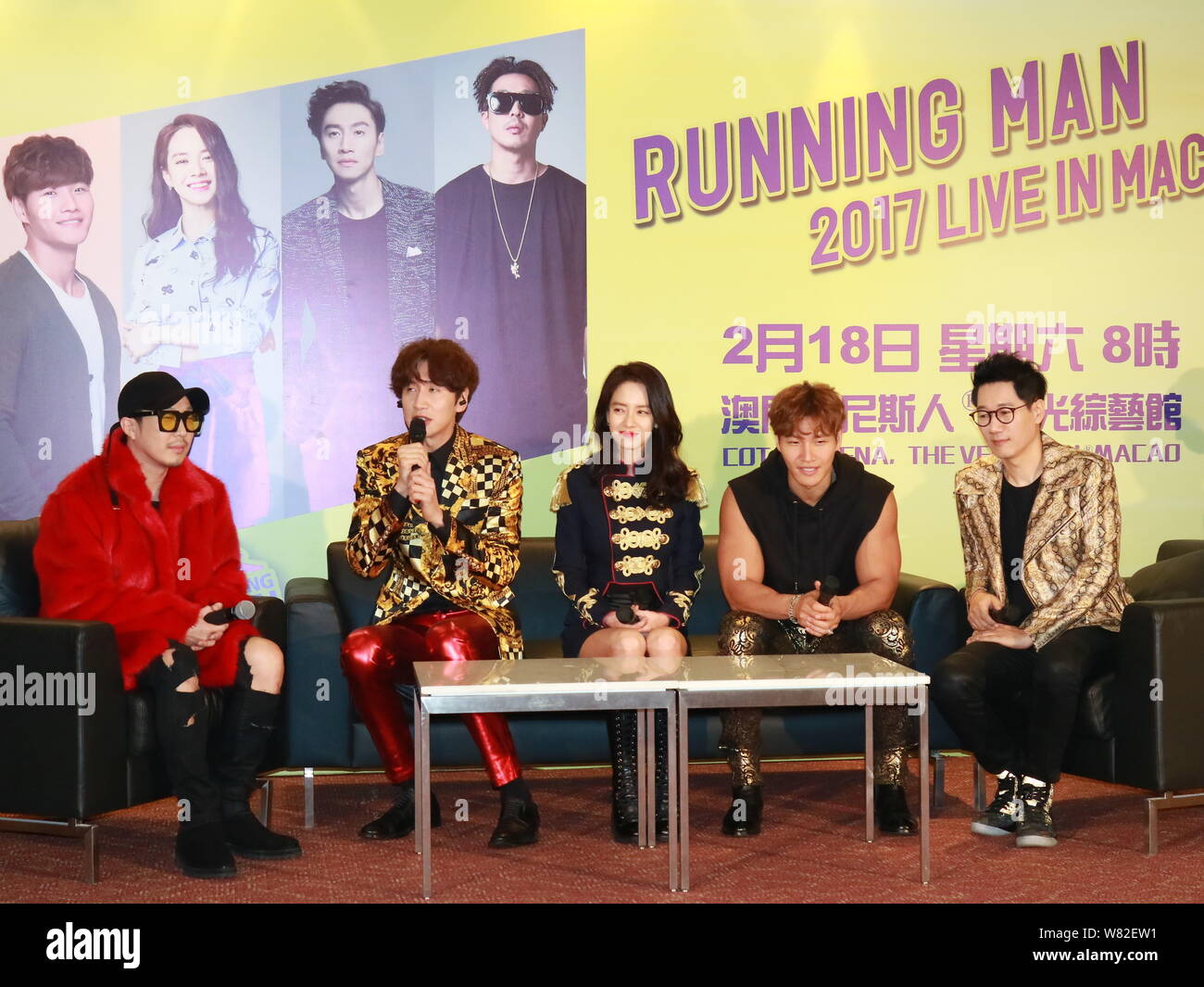 (From left) South Korean entertainer Ha Dong-hoon, better known by his ...