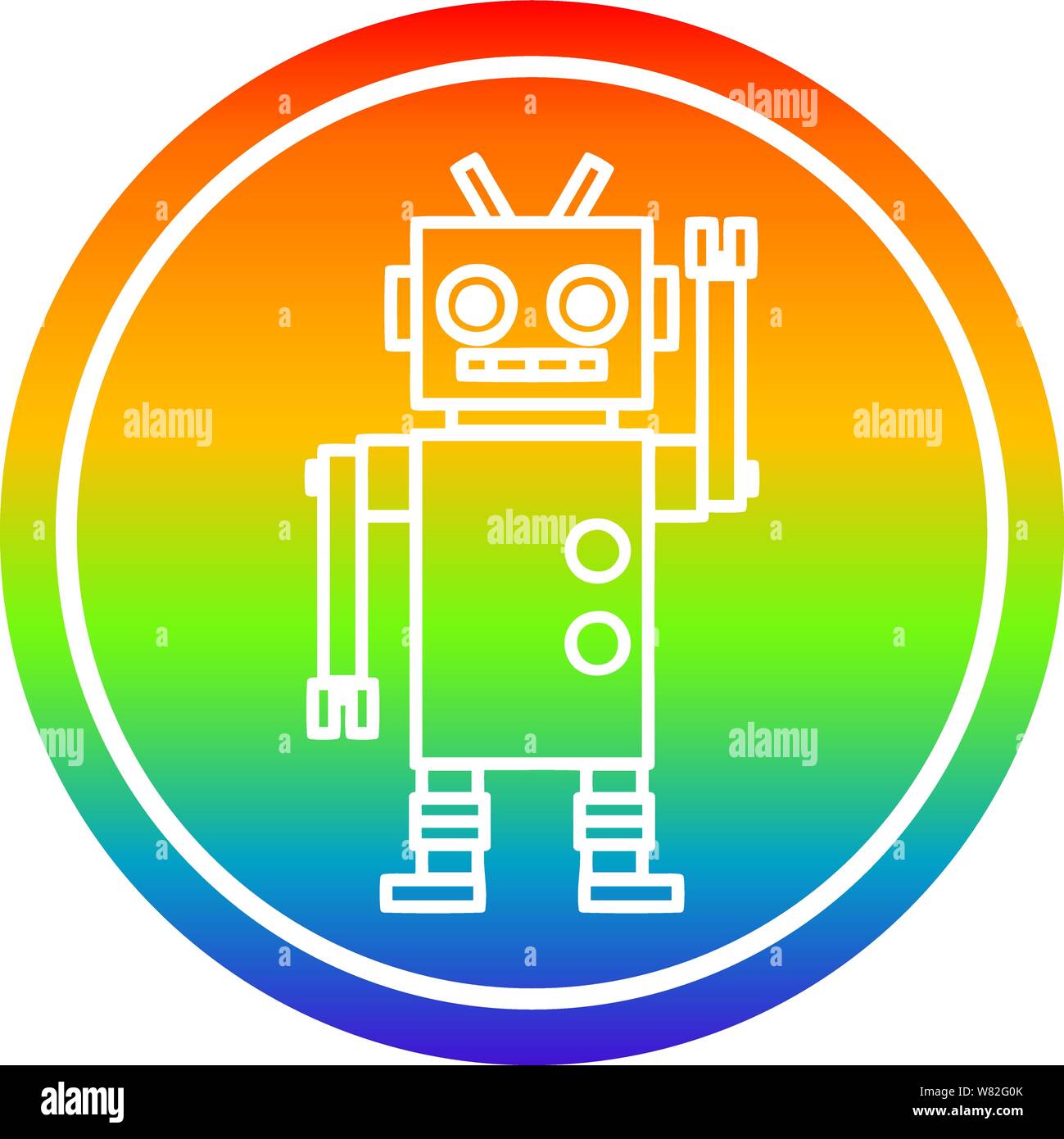 Rainbow robotics Cut Out Stock Images & Pictures - Alamy