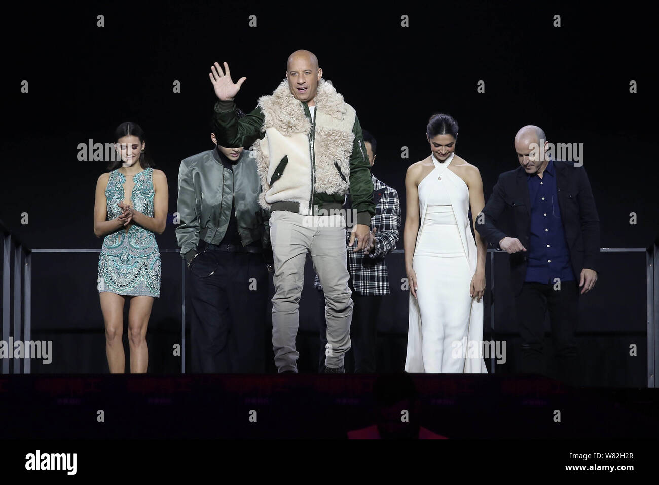 American actor Mark Sinclair, better known by his stage name Vin Diesel ...