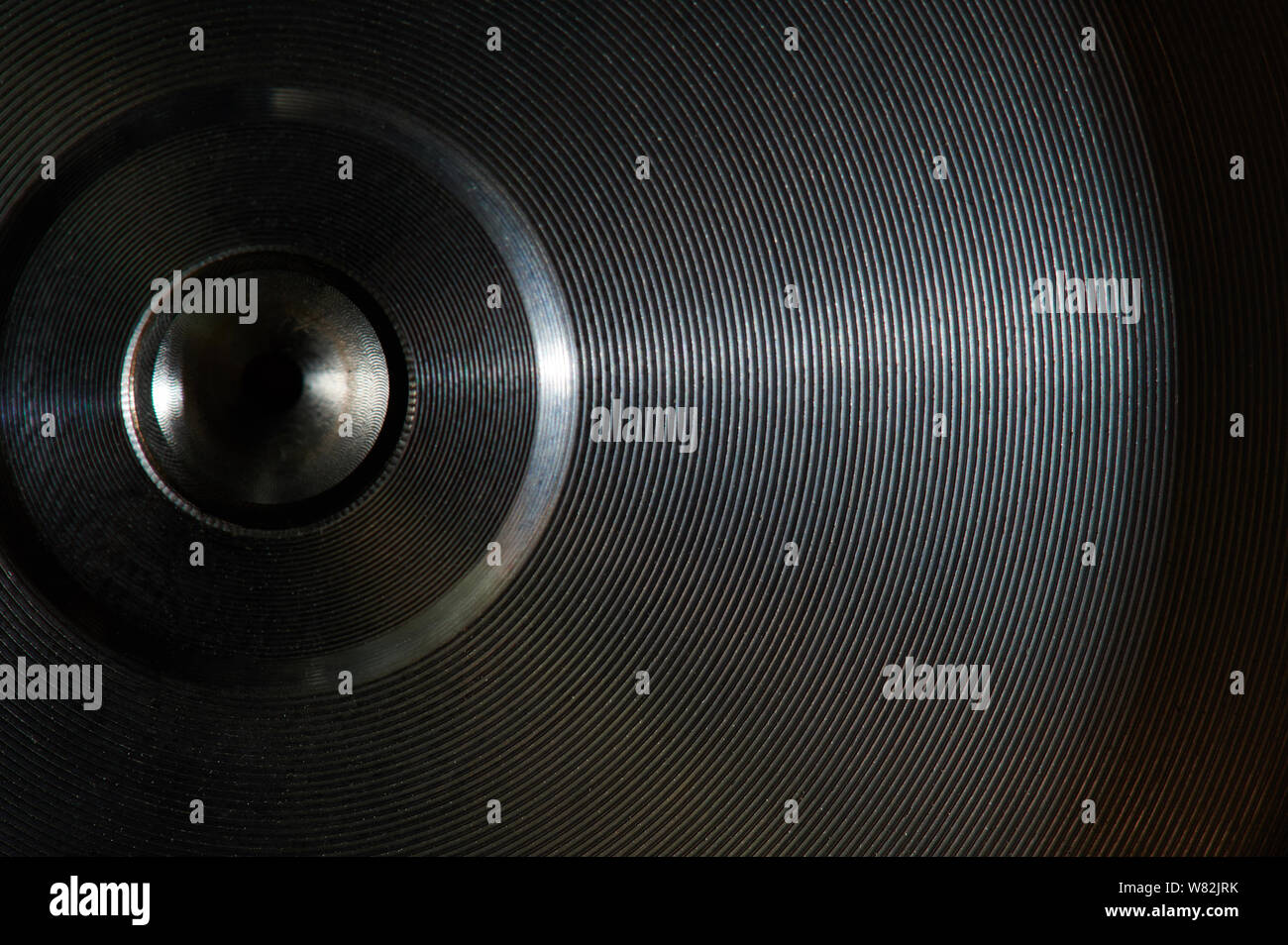 Brushed metal texture circular pattern hi-res stock photography and ...