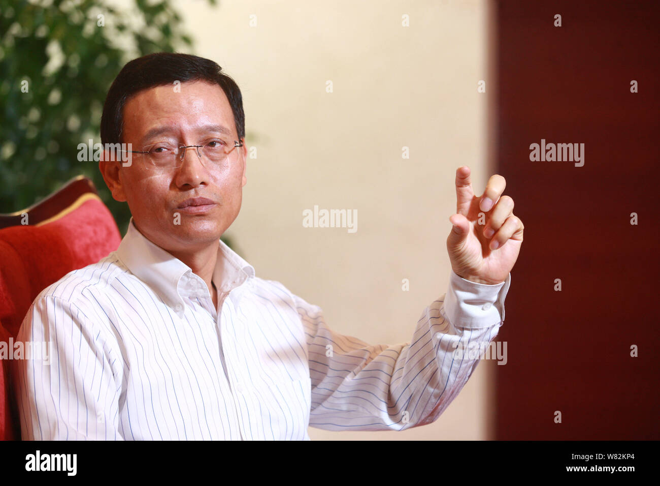 --FILE--Wang Yincheng, Vice Chairman and President at People's ...