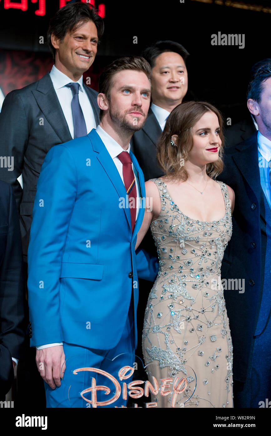 British actress Emma Watson, right, and English actor Daniel Jonathan ...