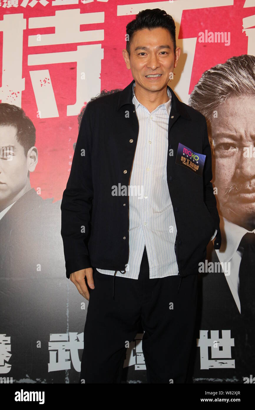 --FILE--Hong Kong singer and actor Andy Lau attends a premiere for the ...