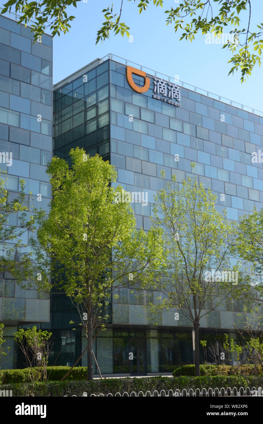--FILE--View of the headquarters of the taxi-hailing and car-service ...