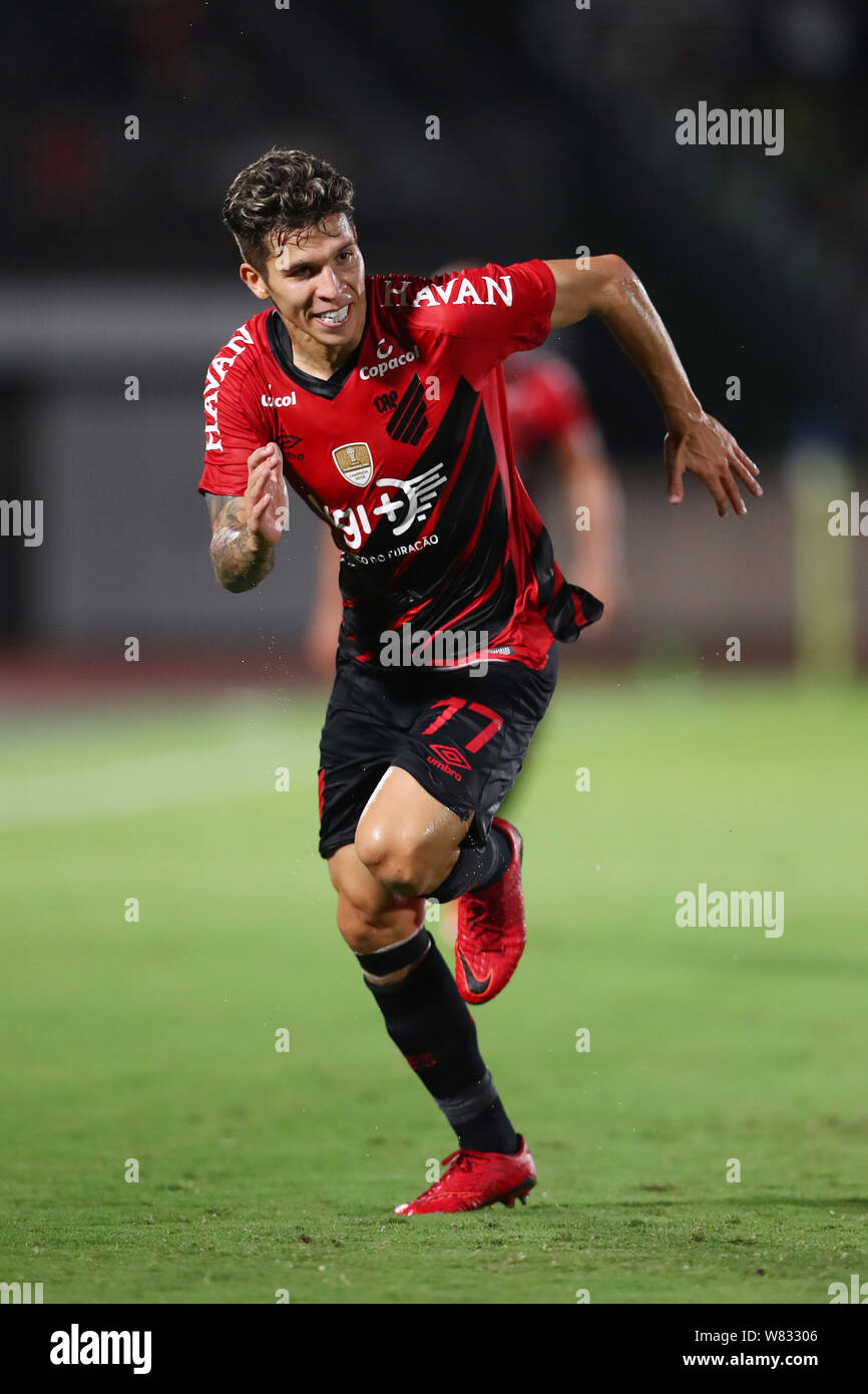 Kanagawa, Japan. 7th Aug, 2019. Bruno Nazario (Paranaense) Football ...