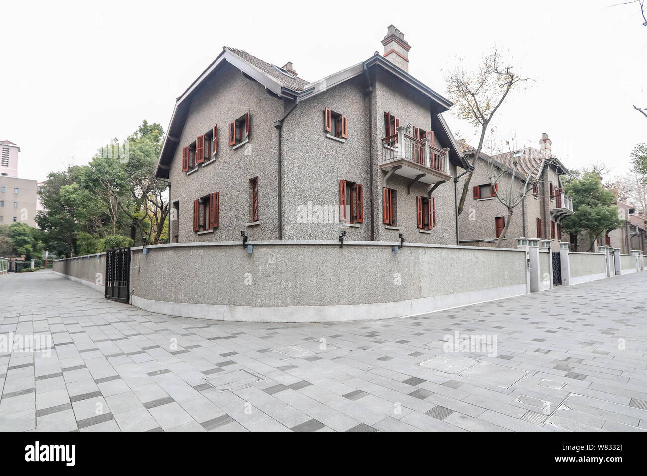 View of the Sinan Mansions, which has been turned into an open-air ...