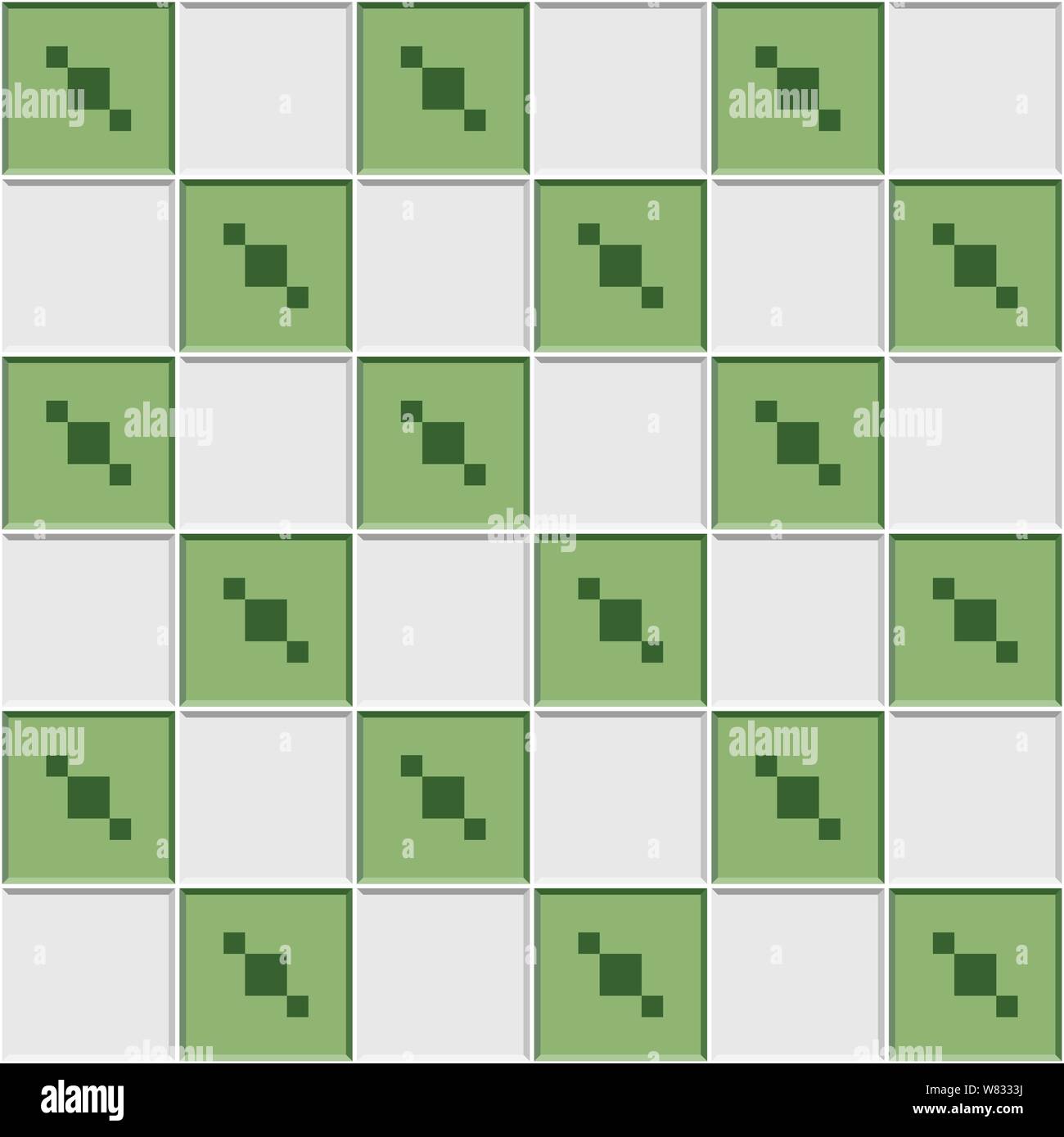 Stylish interior bedroom wallpaper Stock Vector Images - Alamy