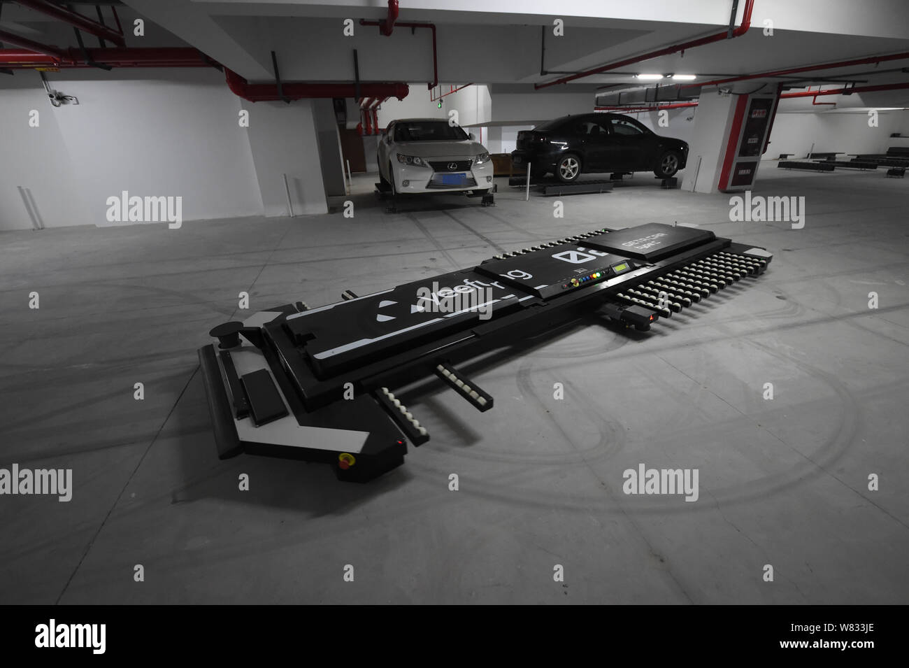An automated guided vehicle robot is pictured in China's first AGV ...