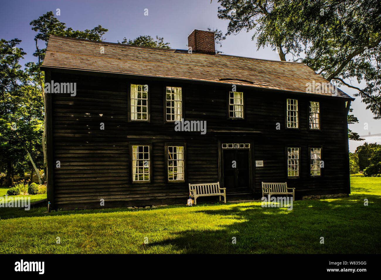 Thomas Lee House East Lyme, Connecticut, USA Stock Photo - Alamy