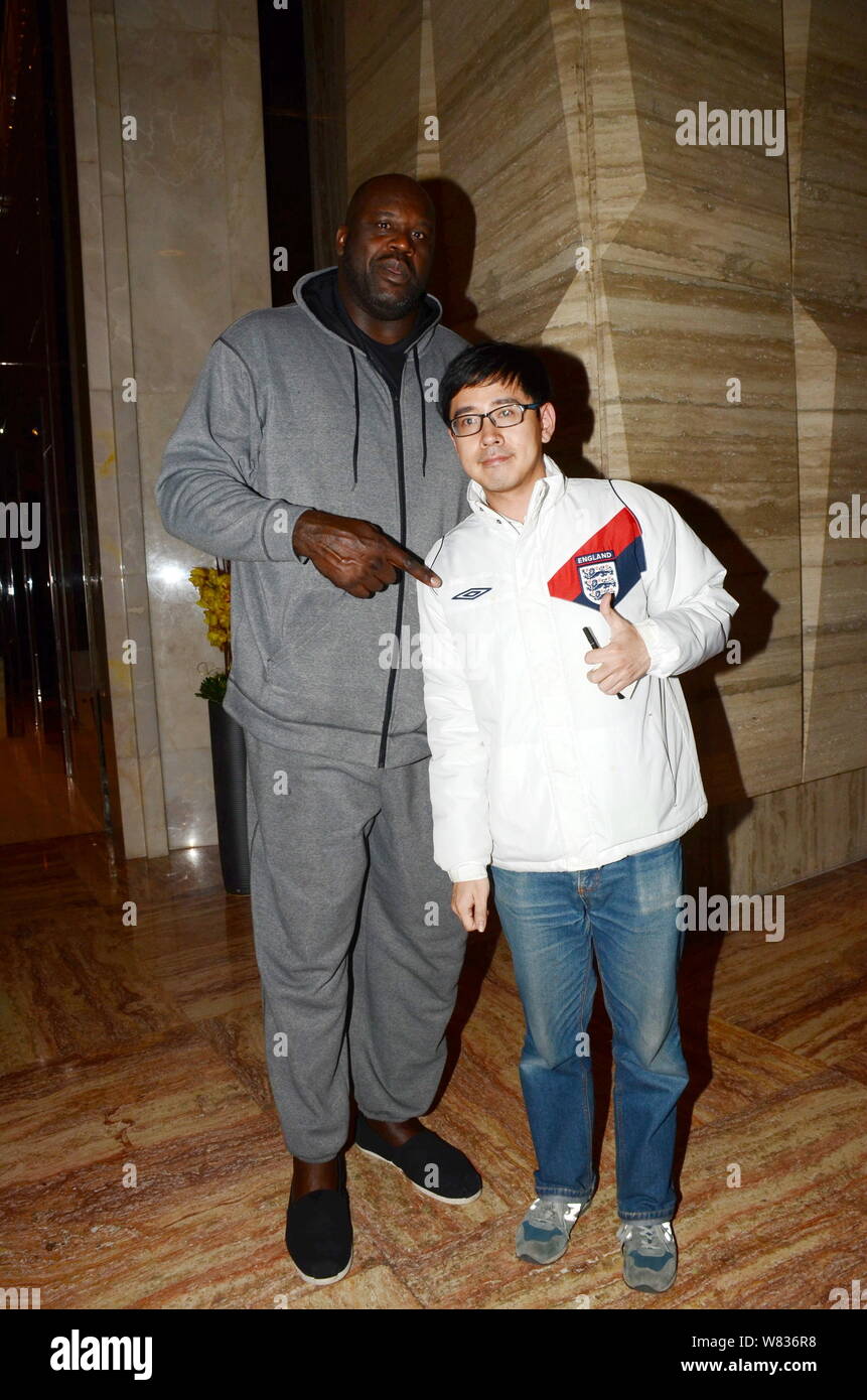Retired American professional basketball player Shaquille Rashaun O ...